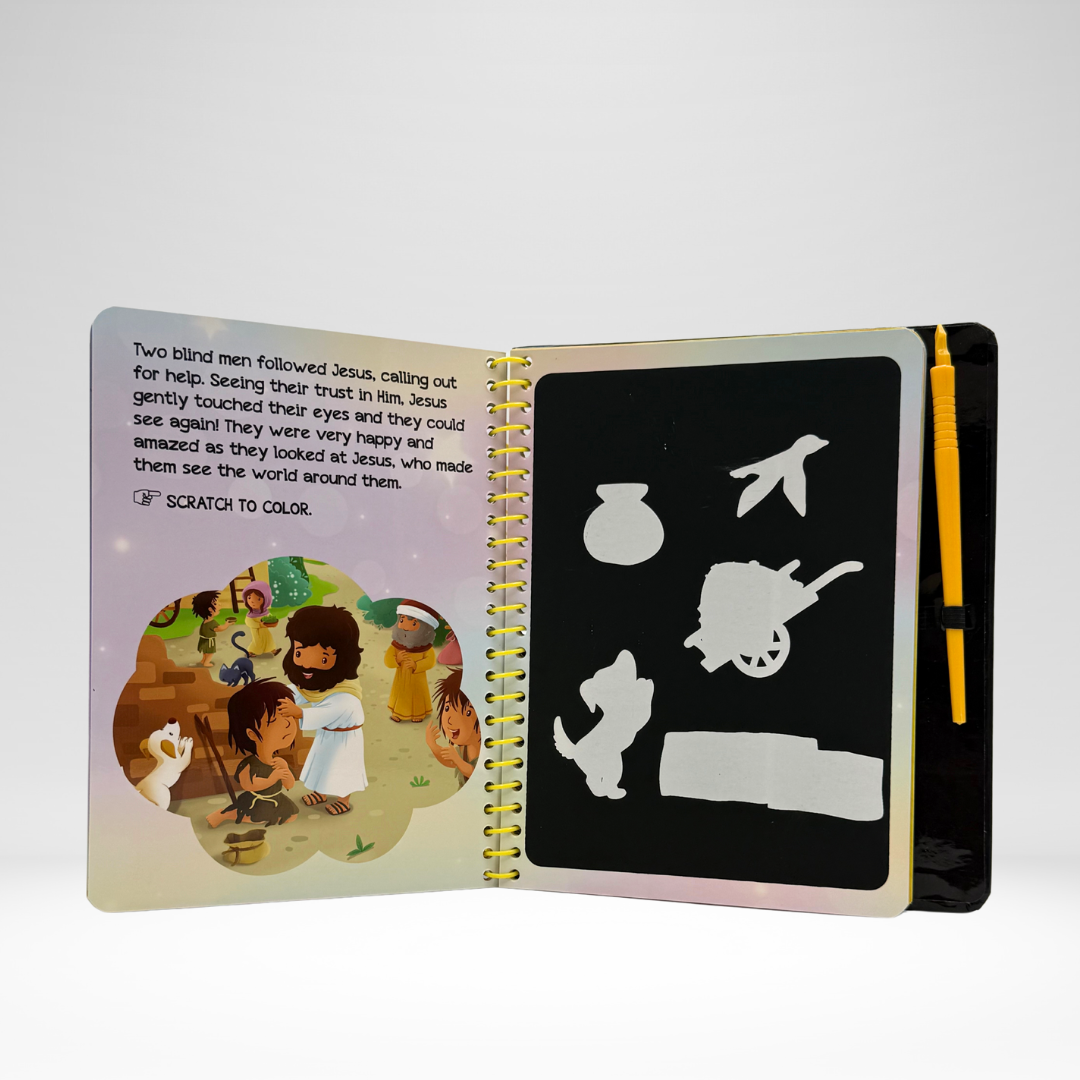 Children's Scratch Bible: Jesus Does Miracles | BiblesCanada