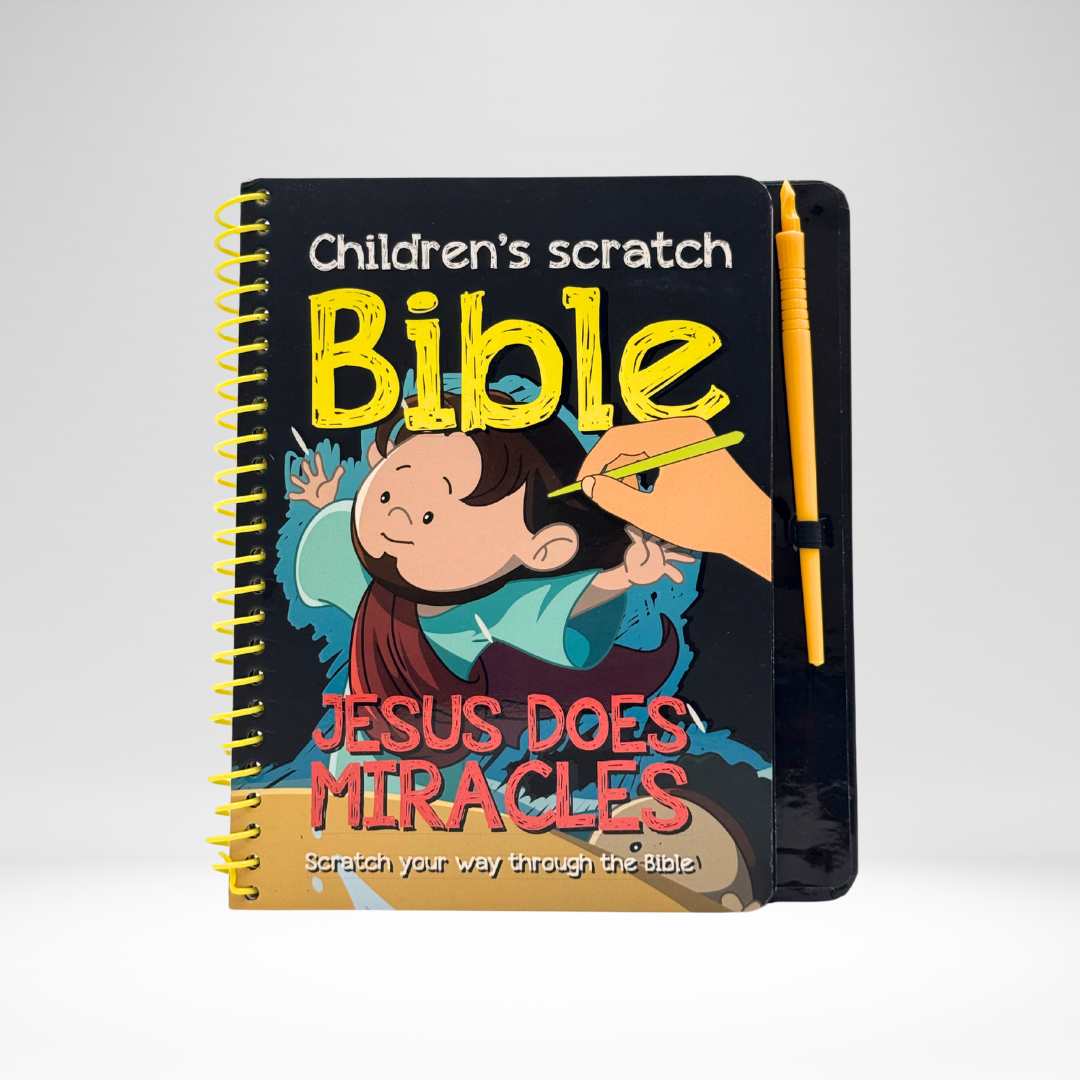 Children's Scratch Bible: Jesus Does Miracles | BiblesCanada