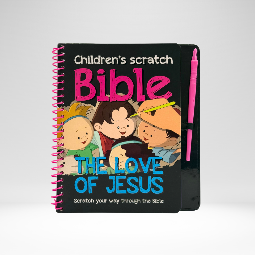 Children's Scratch Bible: The Love of Jesus | BiblesCanada